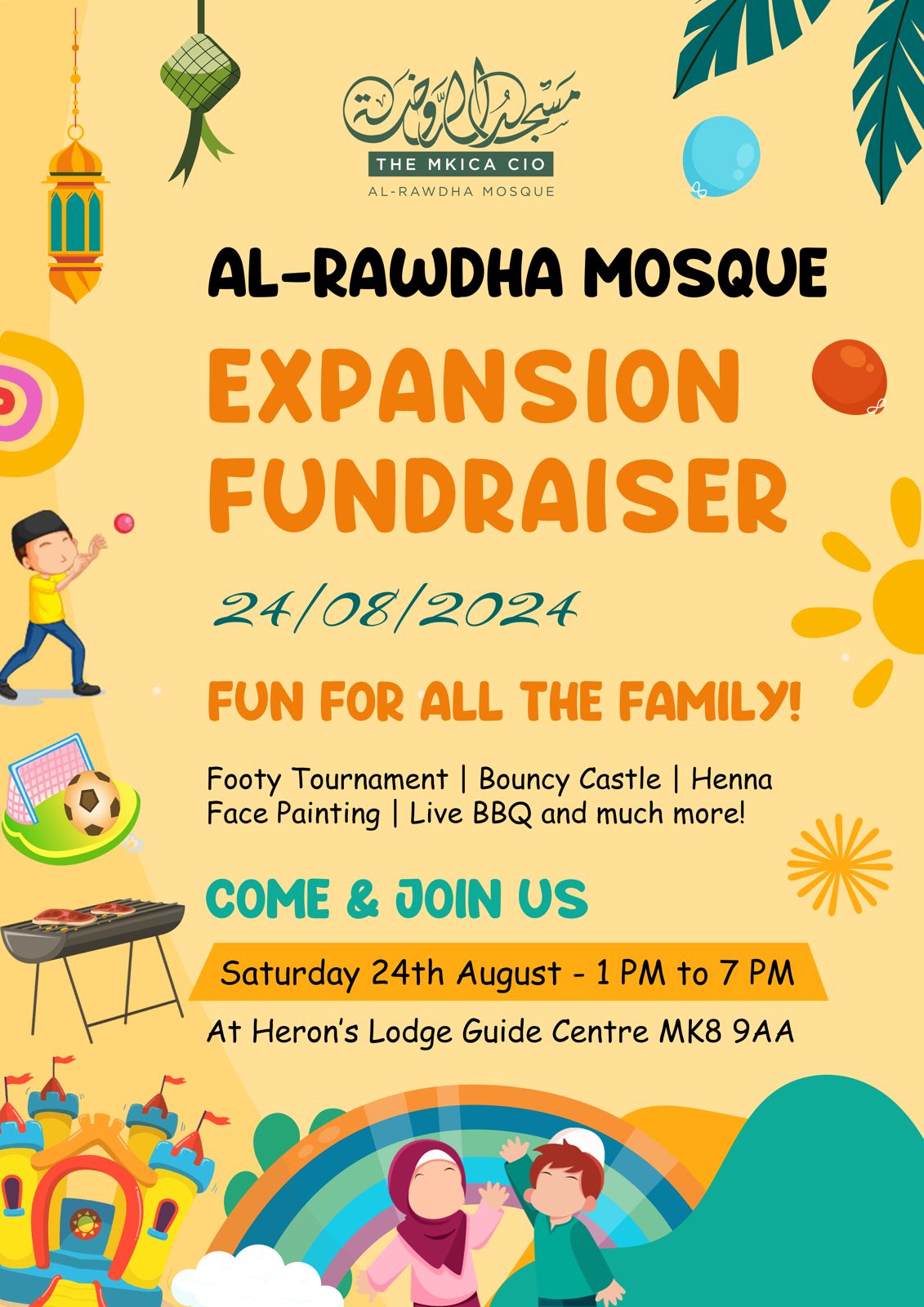 Mosque Extension Fundraising Event – Al-Rawdha Mosque